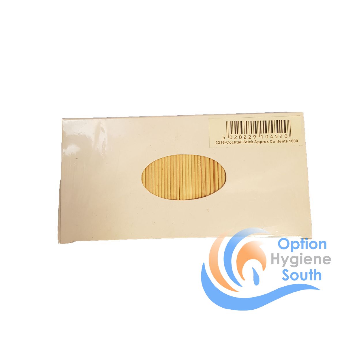 Wooden Toothpicks (individually wrapped) - Option Hygiene South Ltd